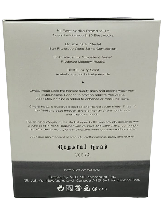 Crystal Head Vodka in Skull Shaped Bottle for Collectors - TipsyTopsy